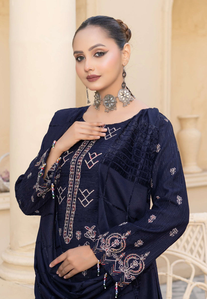 Original Sobia Waseem Luxury Winter Collection 3 - Piece - 0262 – Fashion Flare