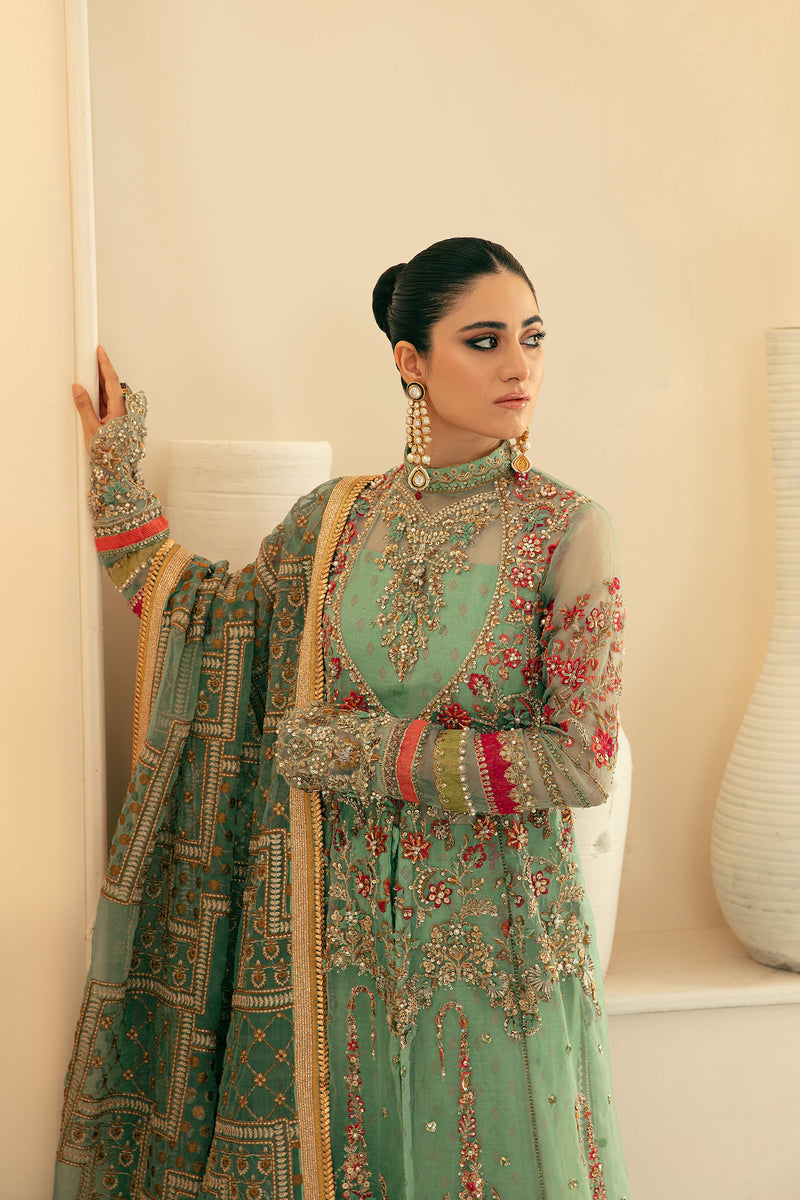 Ezra Wedding Collection MEERUB Net 3 pc - 09924 – Fashion Flare