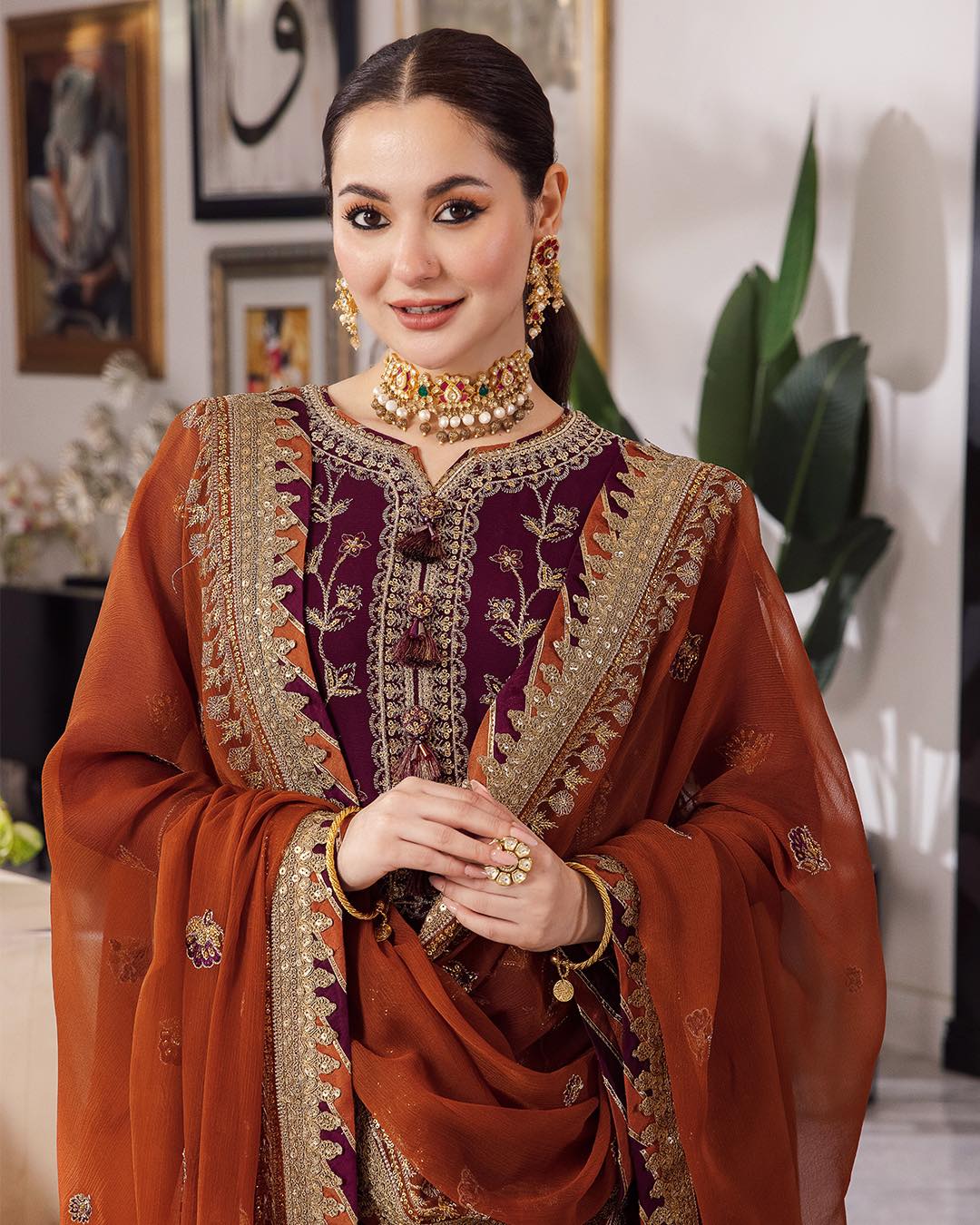 Asim Jofa RANG e NOOR Chiffon 3 Piece - 11356 – Fashion Flare