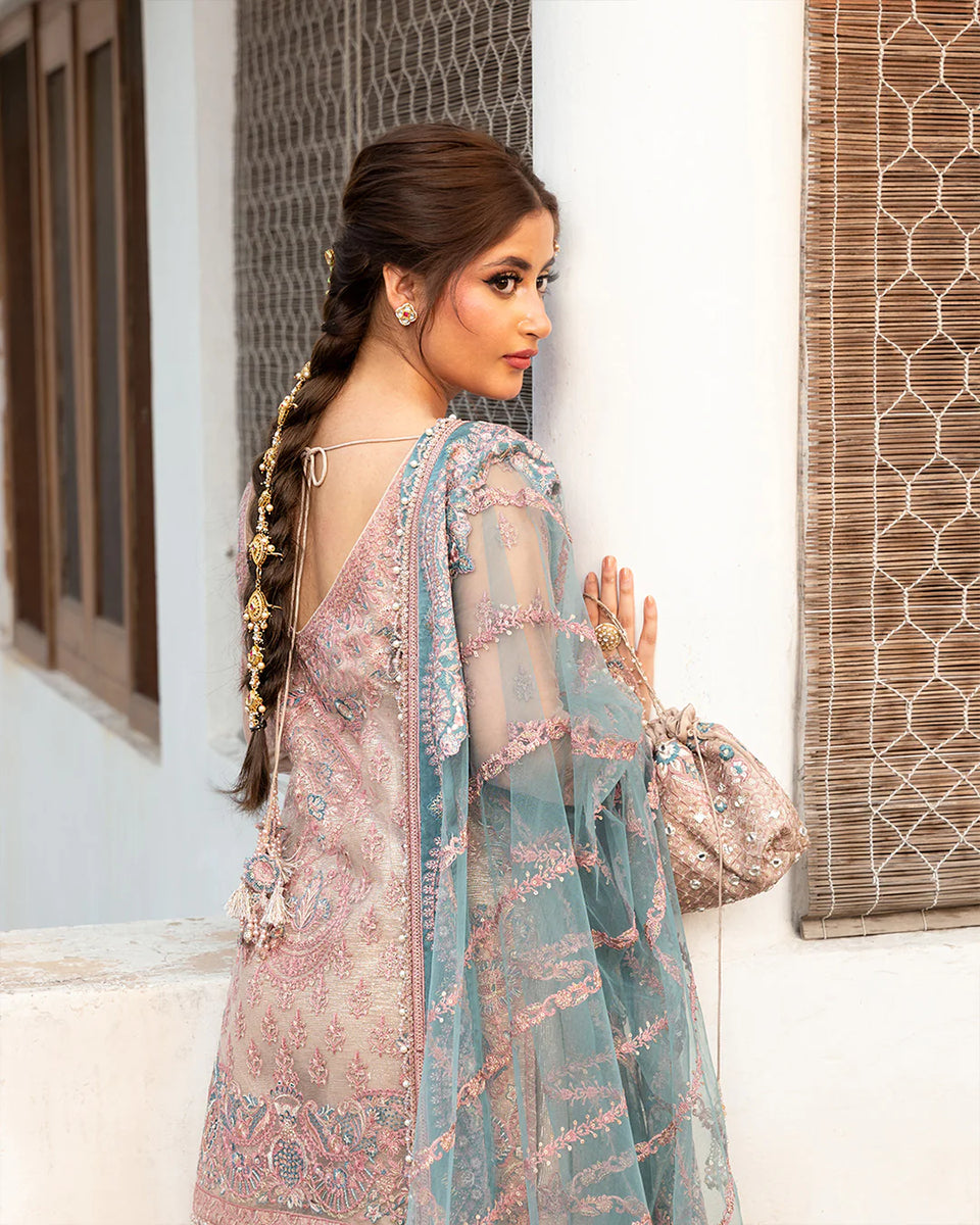 Faiza Saqlain Nira Net - 09284 - AYTAN – Fashion Flare