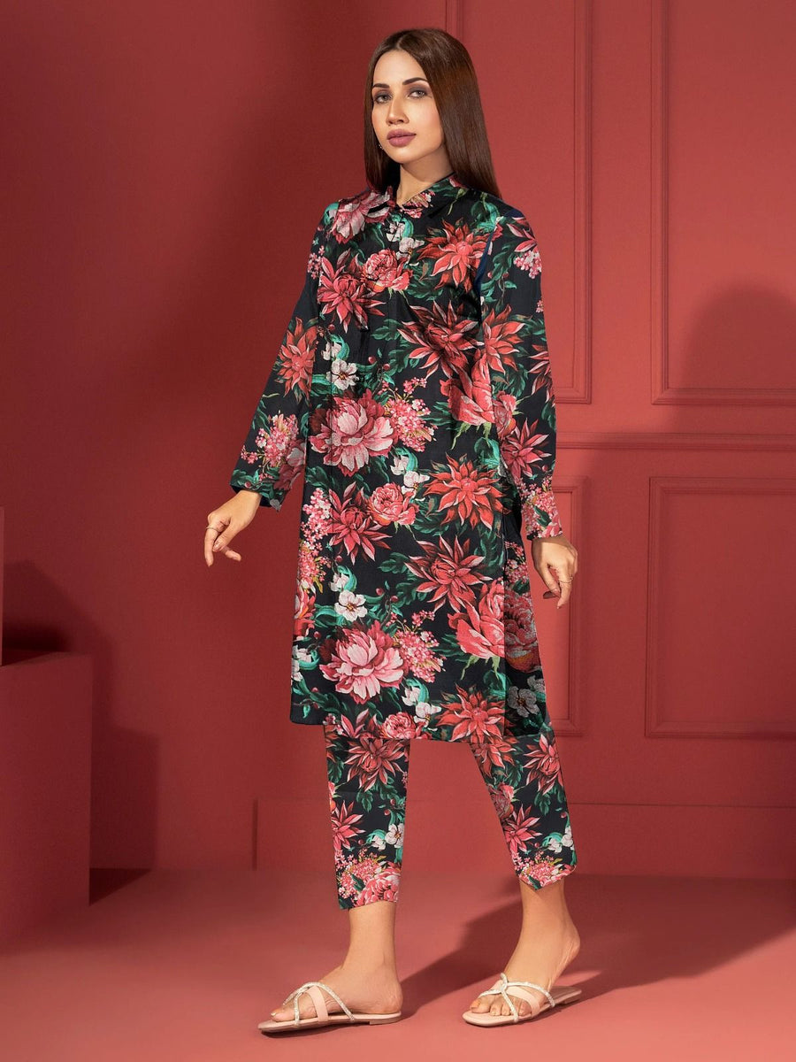 Original Fatima Noor Factory Leftover Co Ord Slub Linen 2 pc - 09622 ...