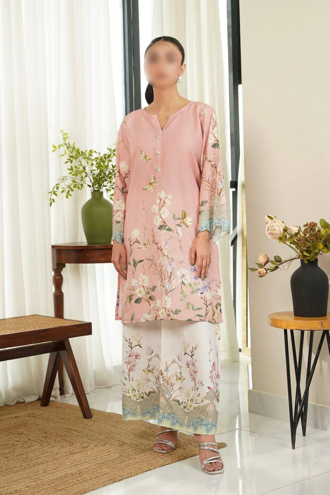 Original Factory Leftover Dhaga AMORETTE Stitched Poly Cambric Digital ...