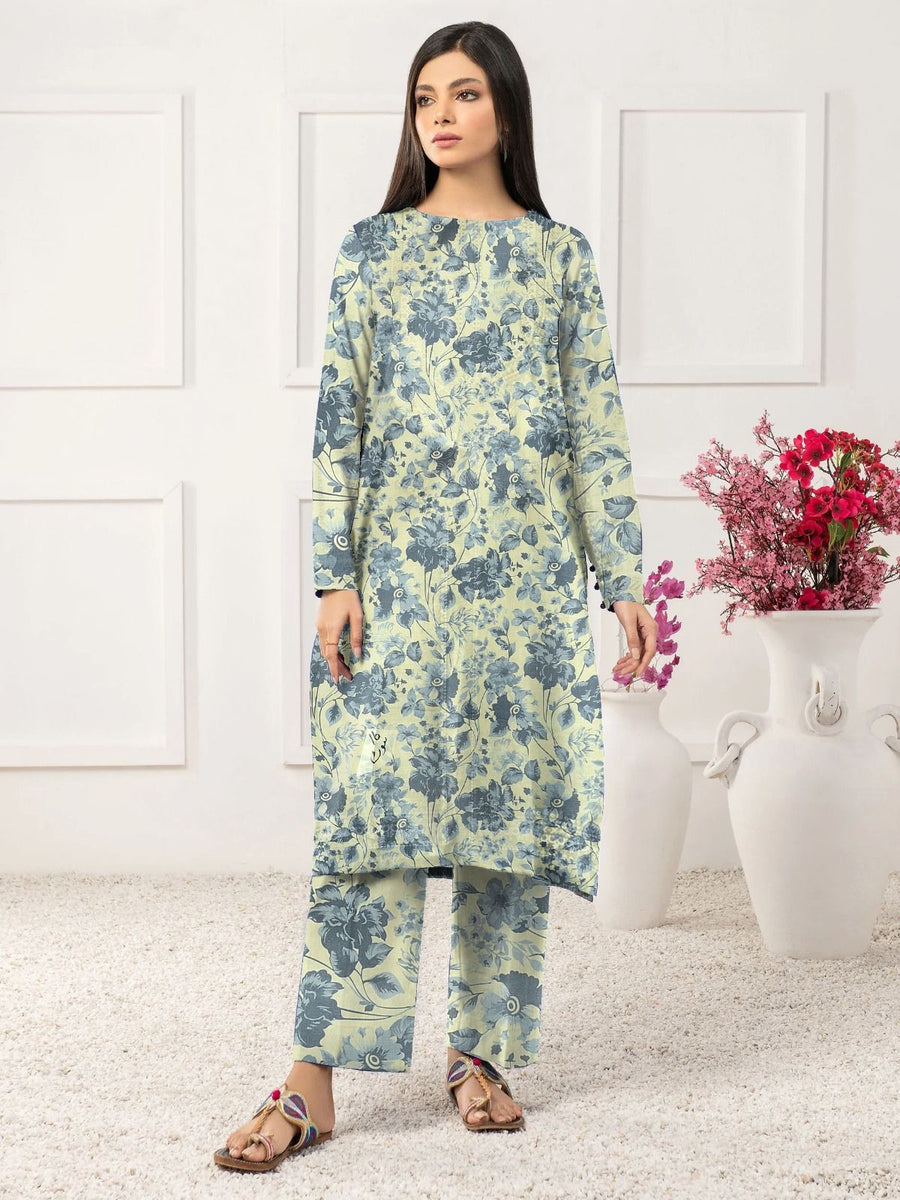 Original Fatima Noor Factory Leftover Co Ord Slub Linen 2 pc - 09626 ...
