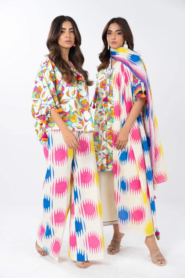 Al karam Studio Digital Print Lawn 3 Piece Dress - 10766 – Fashion Flare